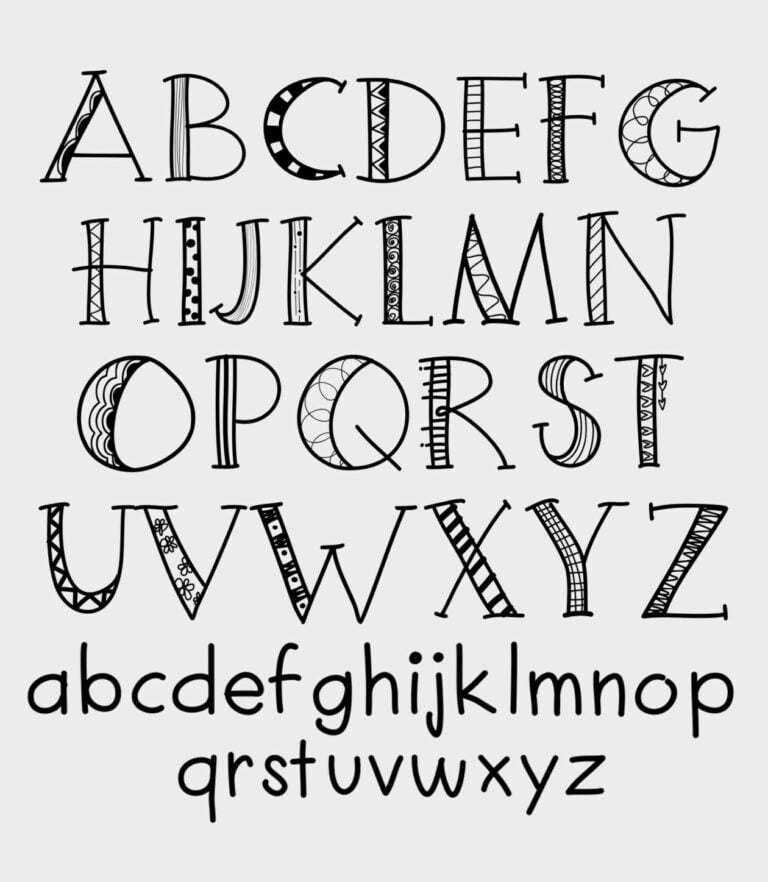 Dibujos de Lettering - Aprende, Practica y Dibuja Fácil