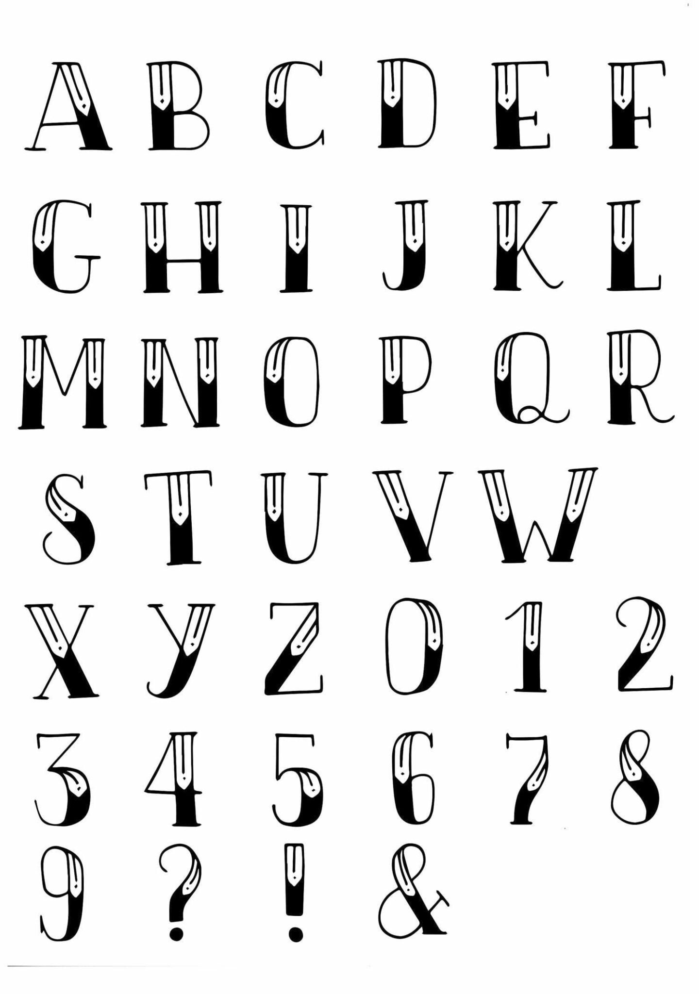 Dibujos de Lettering - Aprende, Practica y Dibuja Fácil